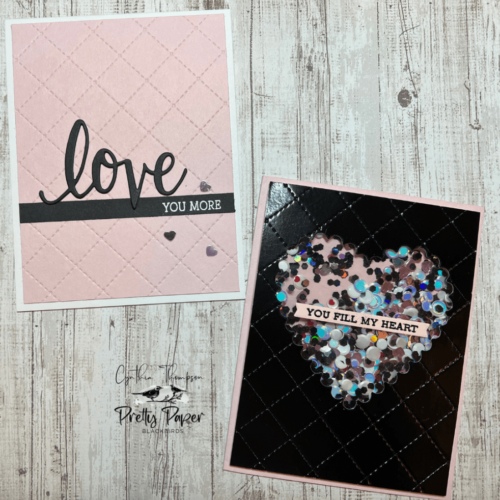 Try Using a Simple Color Combo for your Valentine’s Cards!