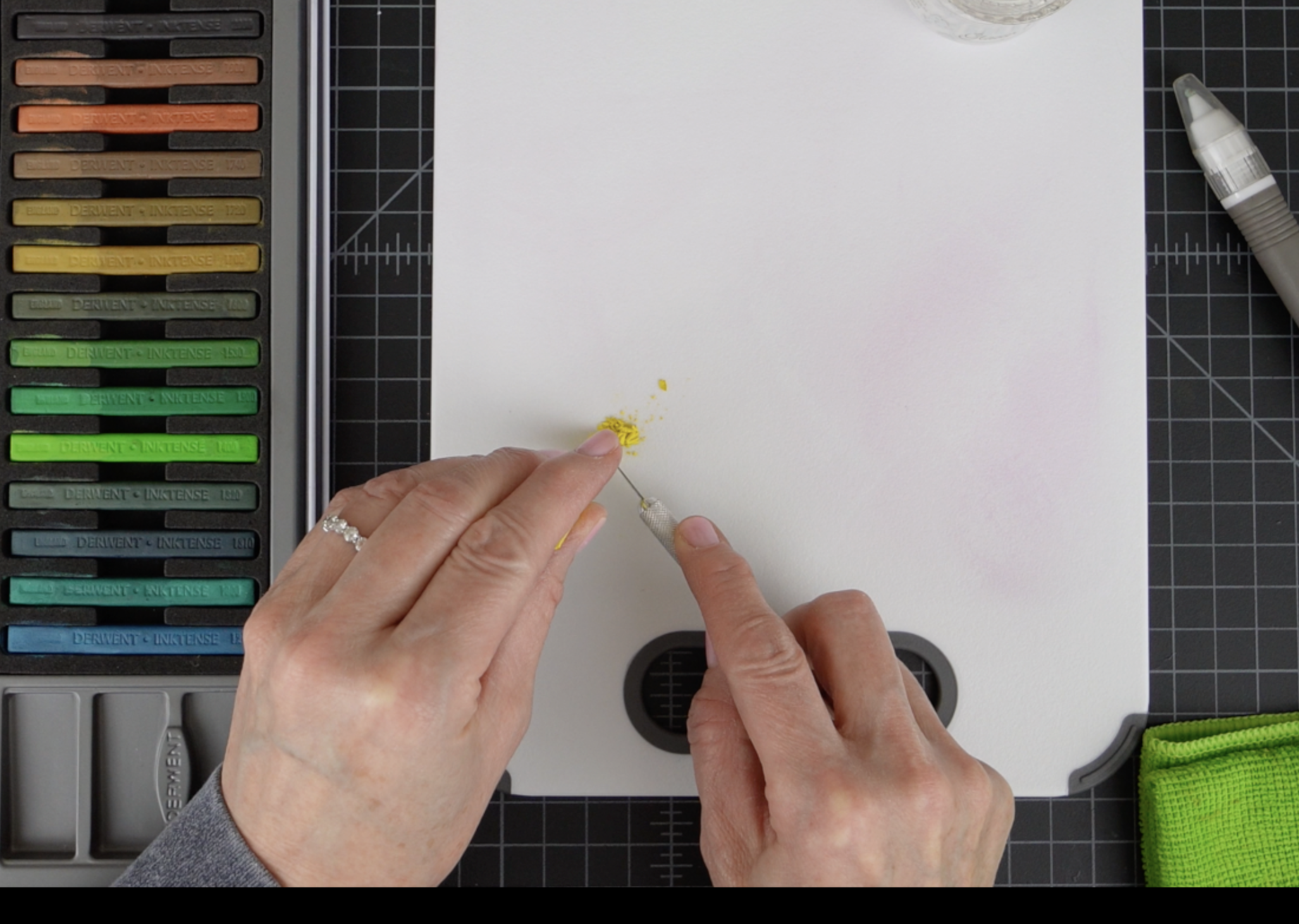 Using Inktense Products in Your Cardmaking!