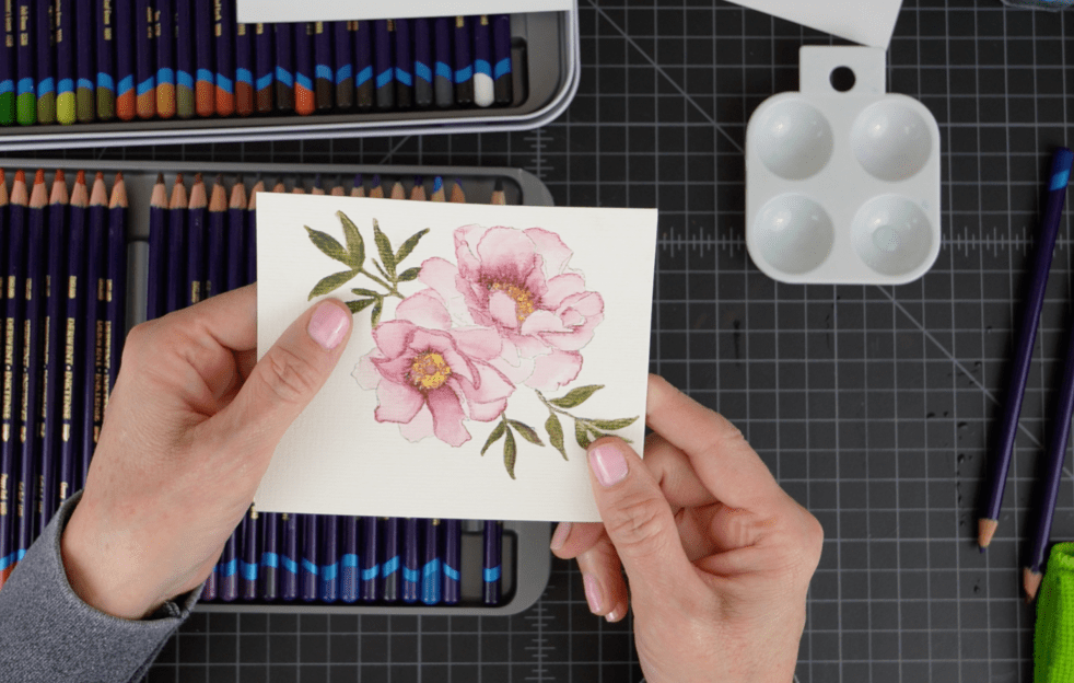 Using Inktense Products in Your Cardmaking!